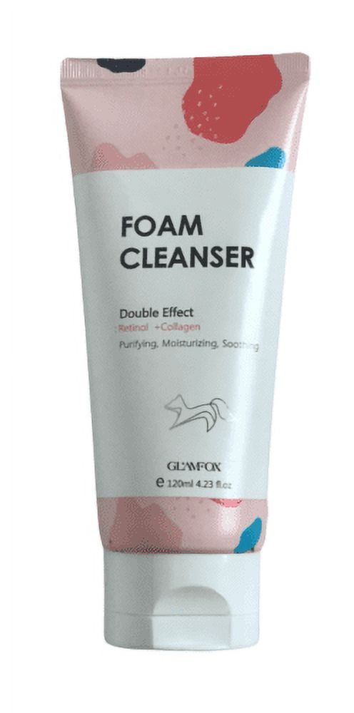 Foam Cleanser Double Effect Retinol + Collagen Purifying 4.23 fl oz ...