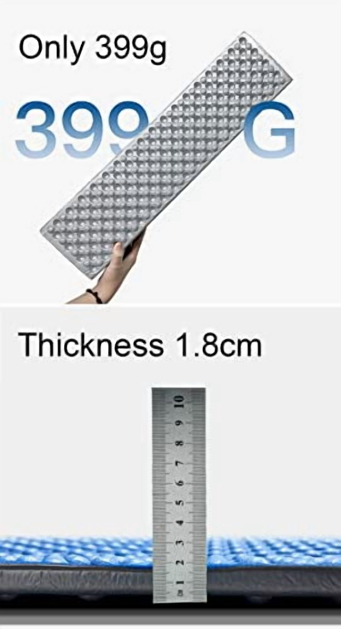 Foam Closed Cell Sleeping Folding Pad, Ultralight Sleeping Mat,Camping ...