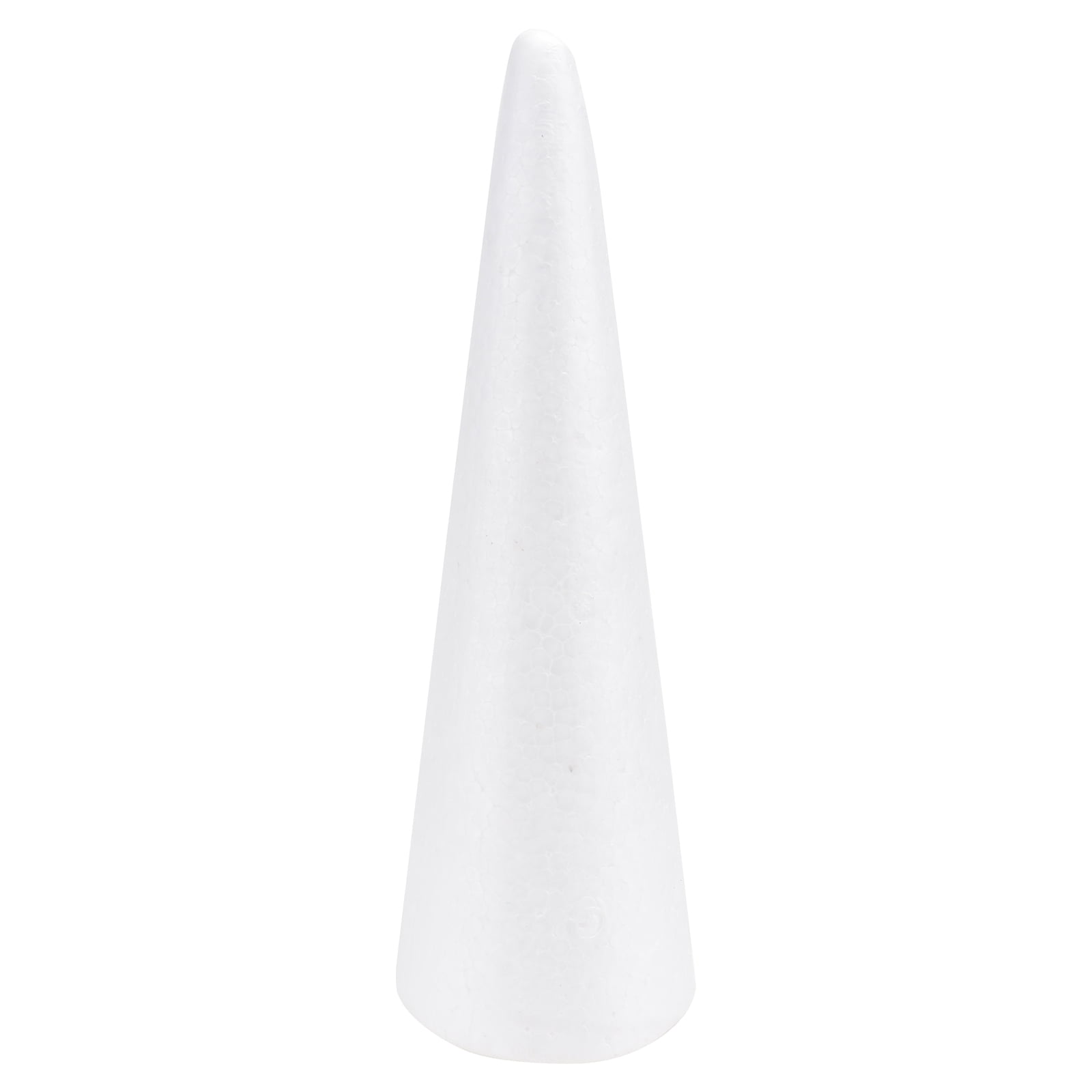 Foam Cones for Crafts, Styrofoam Cone Shapes for DIY Art Project (30cm ...