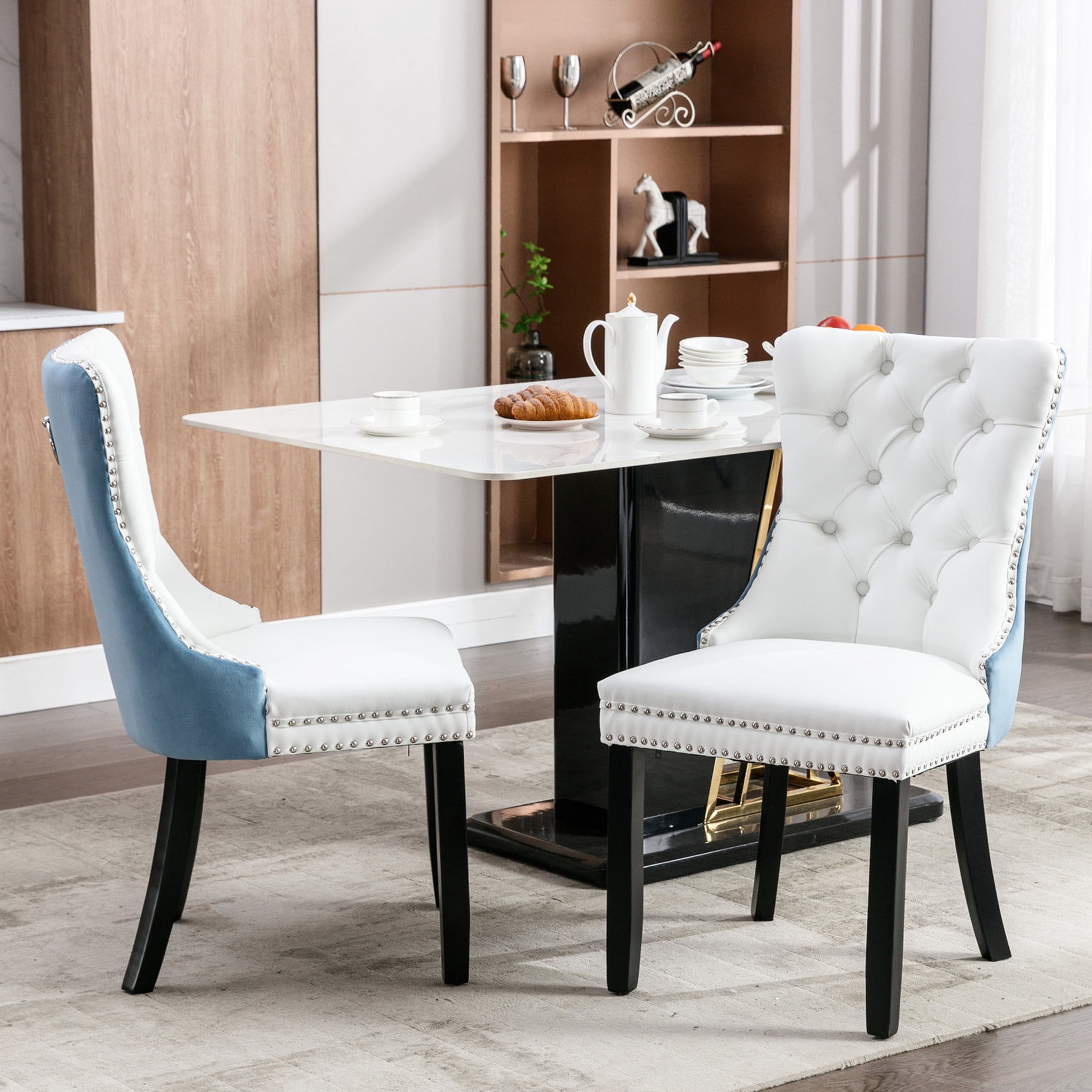 Foam Cushioning - Tufted Design - Dining Room Environment / Relaxing ...