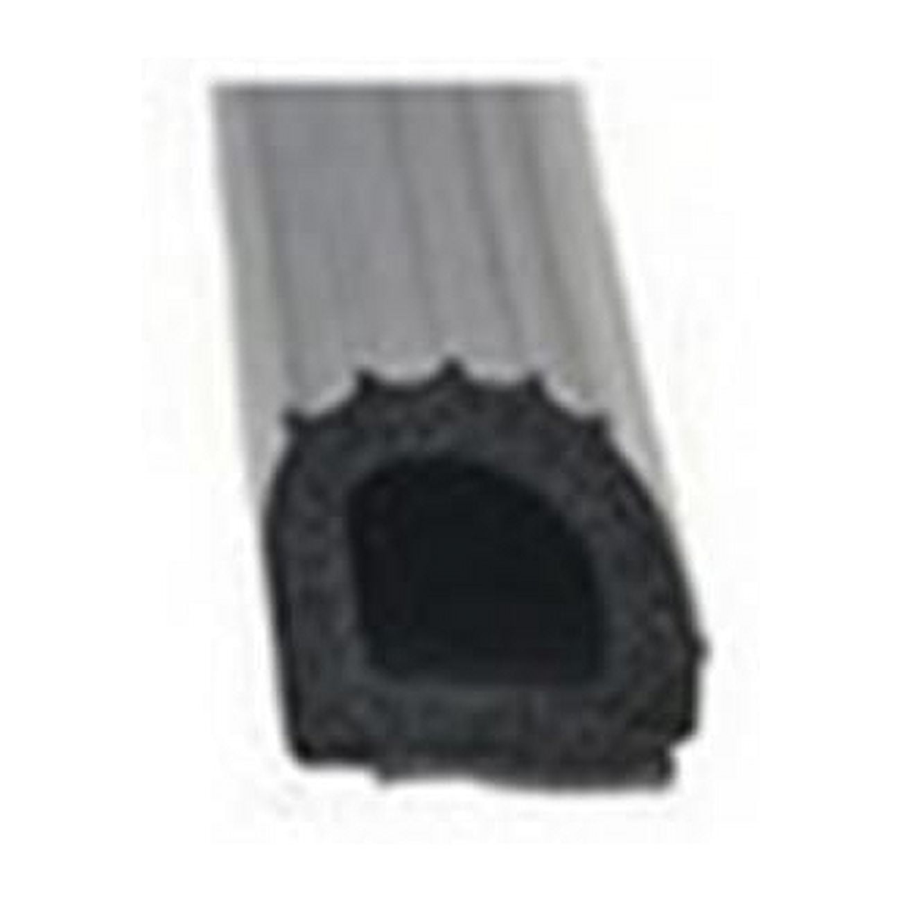 Foam D Seal with Hats Red Tape Black - 1 in. x 1 in. x 50 ft. - Walmart.com