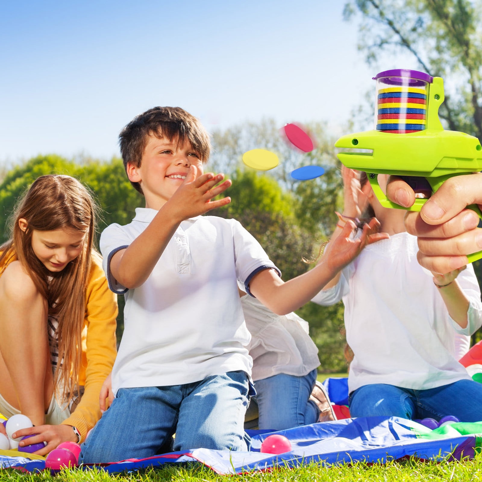 Foam Disc For Kids Foam Disc Foam Disk Toy Interactive Play Toy For ...