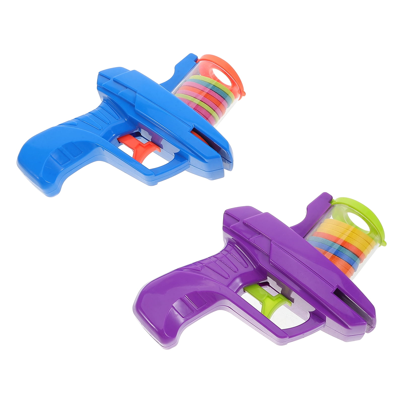 Foam Disc Launcher Disk Shooter Toy with 2pcs Shooters with 20pcs ...