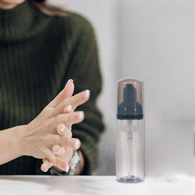 Foam Dispenser Bottle Refillable Travel Container Transparent Empty ...