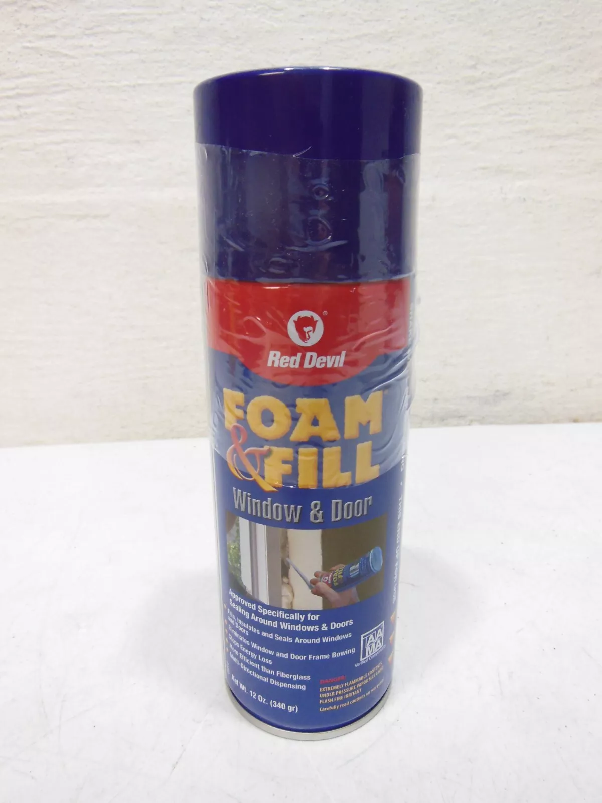 Foam & Fill Expanding Polyurethane Foam Window & Door Foam 12Oz Can ...