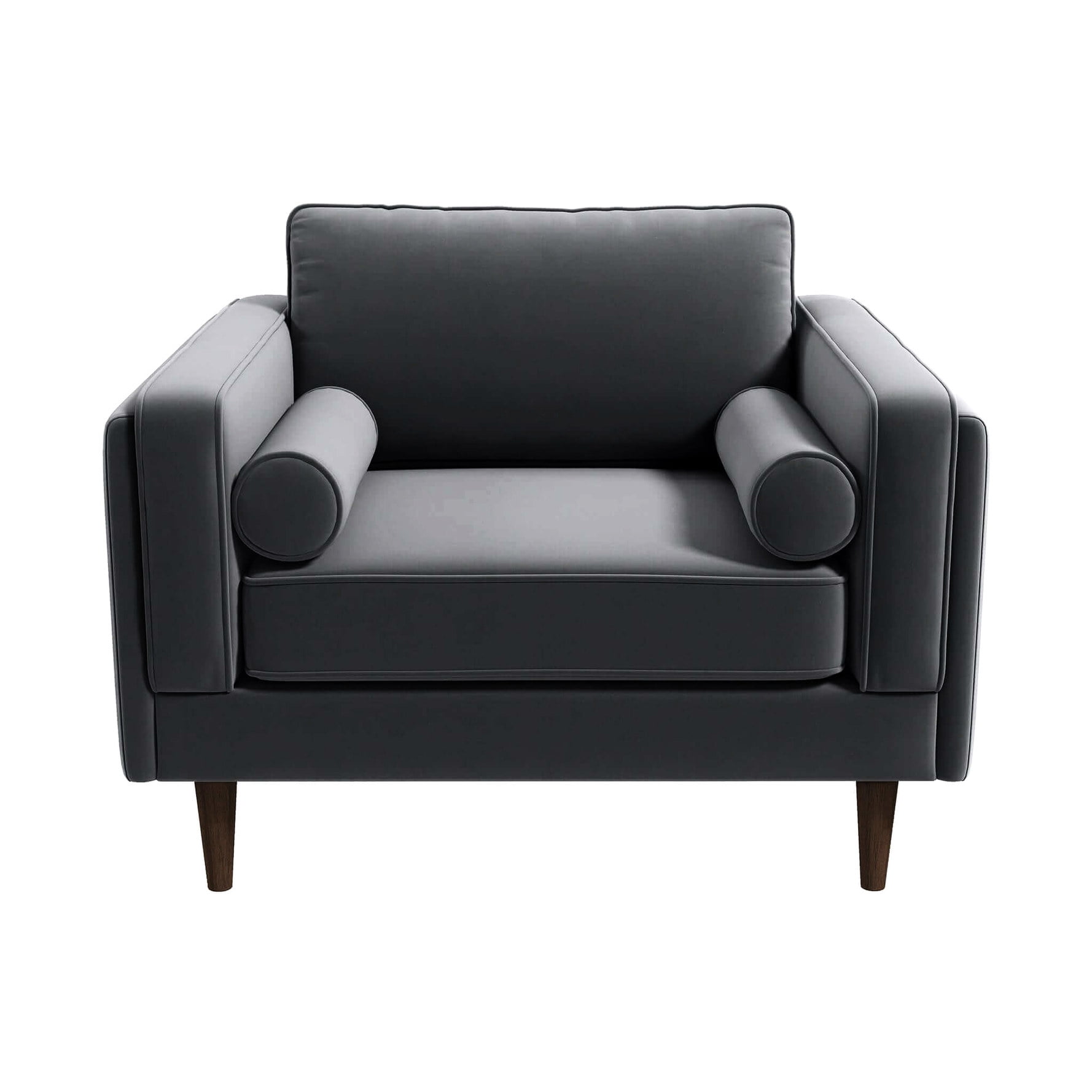 Foam Filler & Solid Wood - Relaxing Lounge Chair for Home - Walmart.com