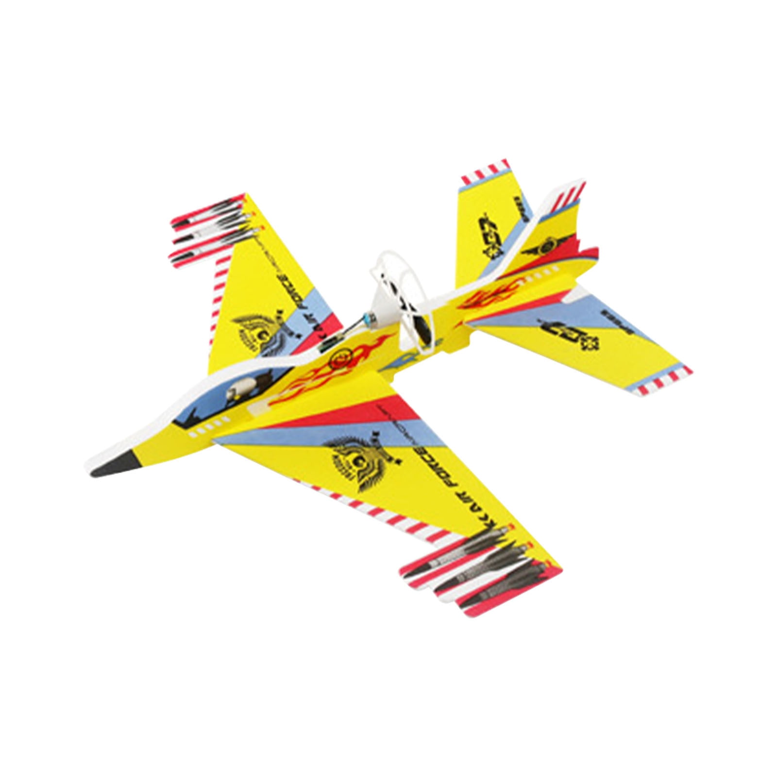 Foam Glider Toy With Usb Charging Hand Thrown Aircraft For Kids Outdoor Play Safe Material ...