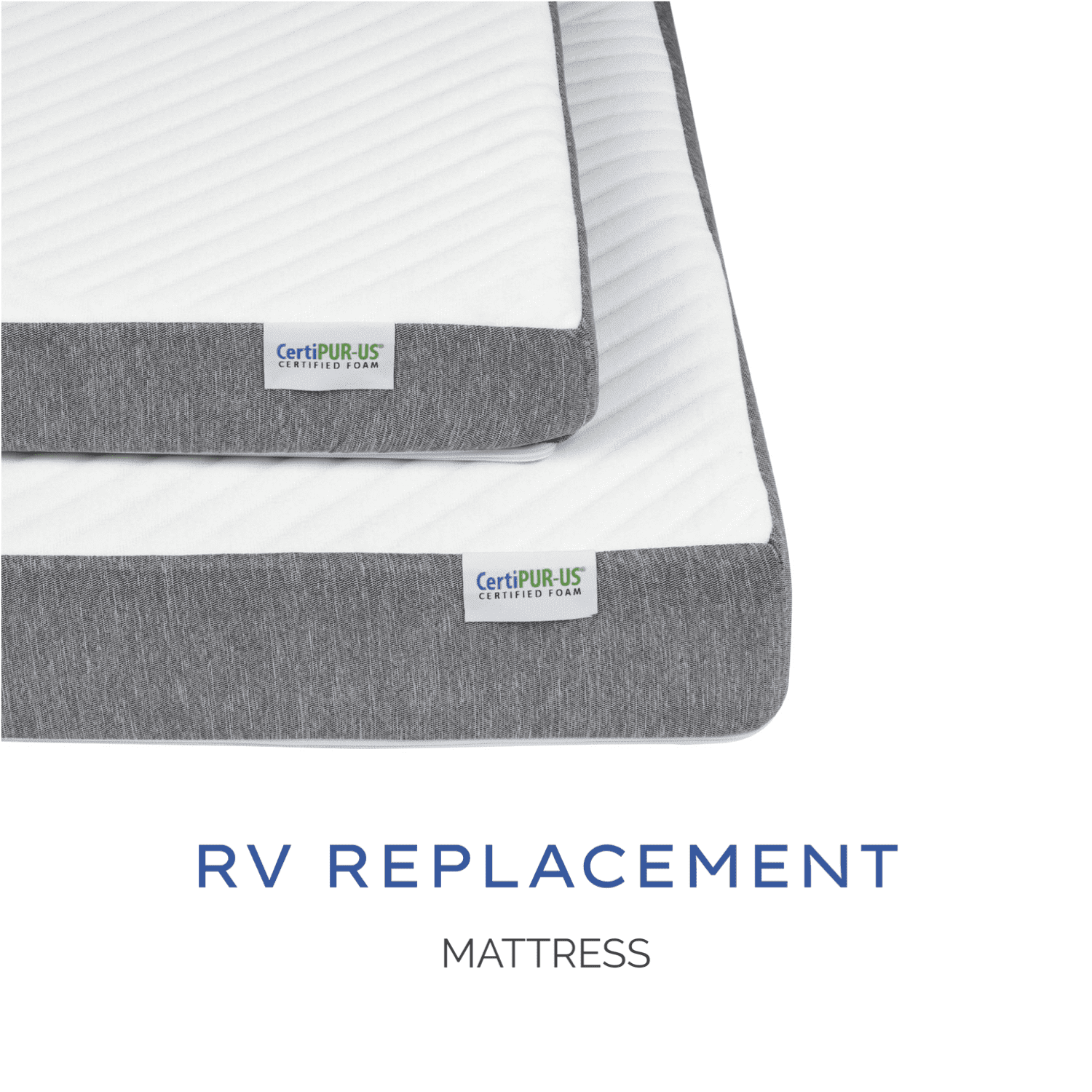 Foam Global RV/Camper Travel Trailer Mattress, 3”x28”x75” | Orthopedic ...