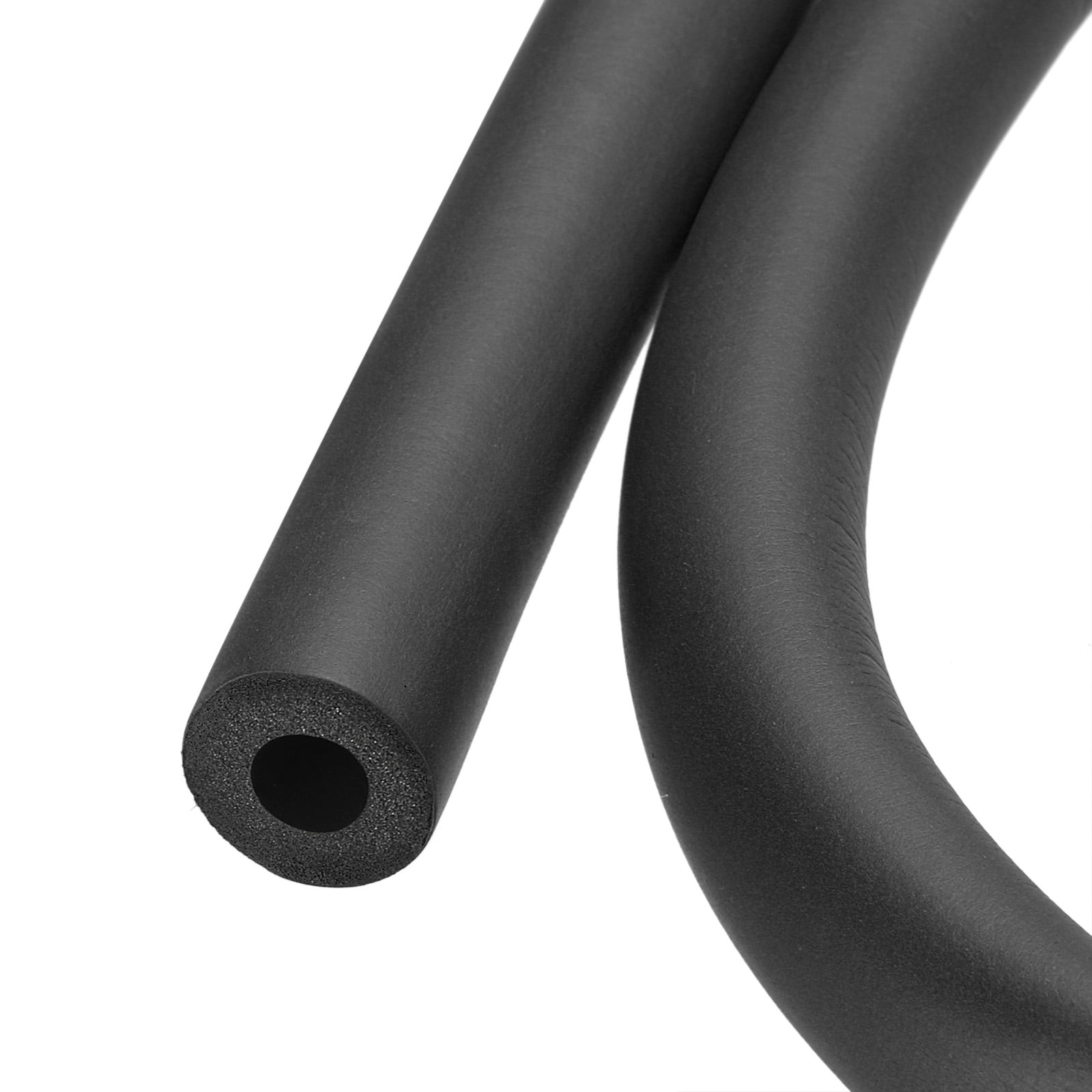 Foam Grip Tubing Handle Grips 12mm(1/2") ID 28mm OD 5ft Black for ...