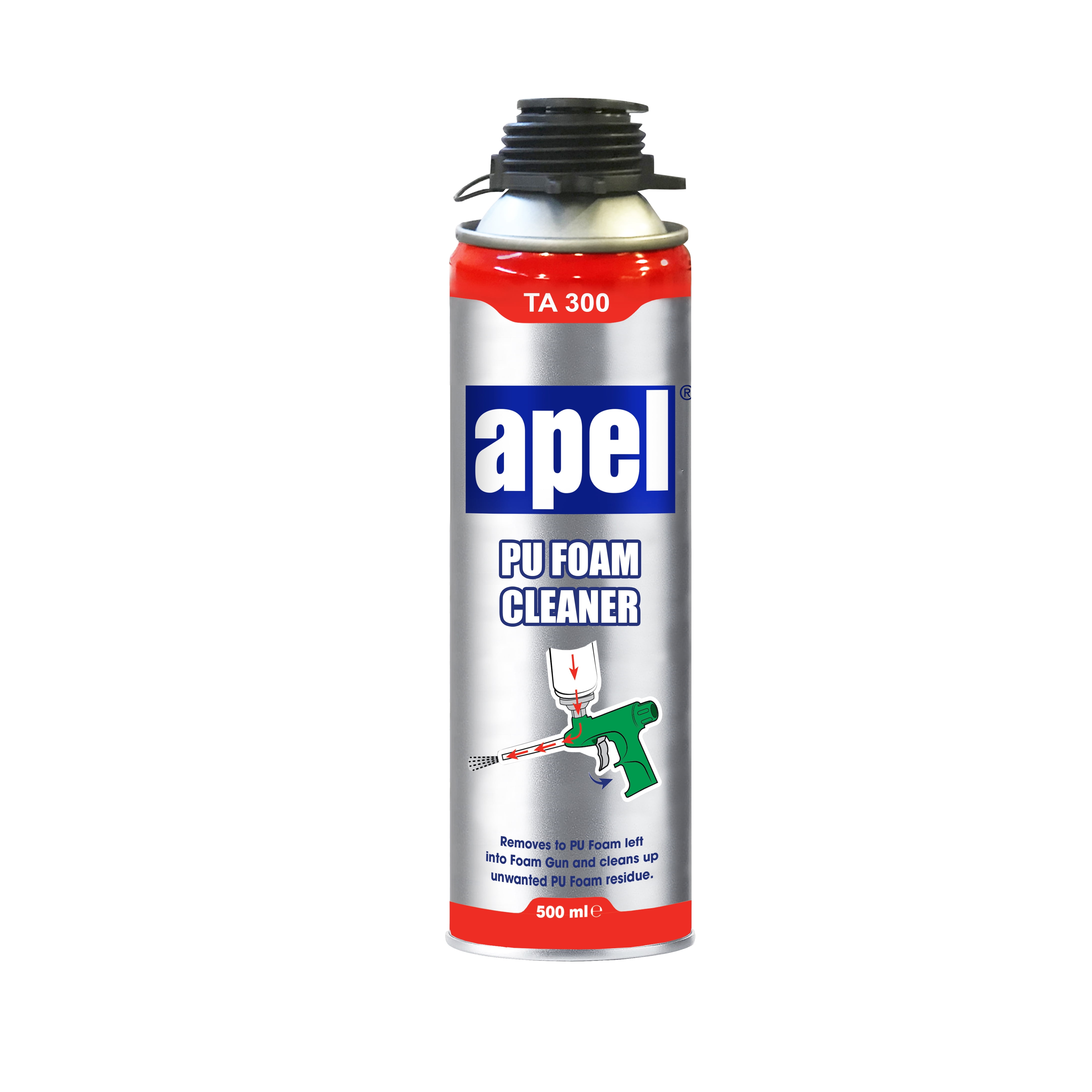 Foam Gun Cleaner Dispensing Gun Cleaner Dissolves Spray PU Foam (15.8 ...