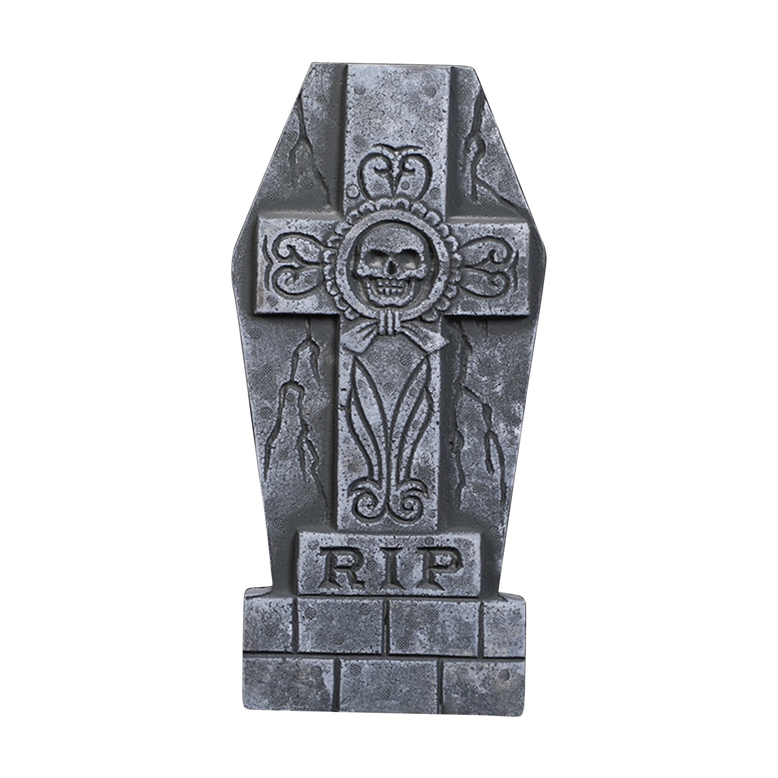 Halloween Foam Cemetery Headstone Tombstone Outdoor Grave Yard ...