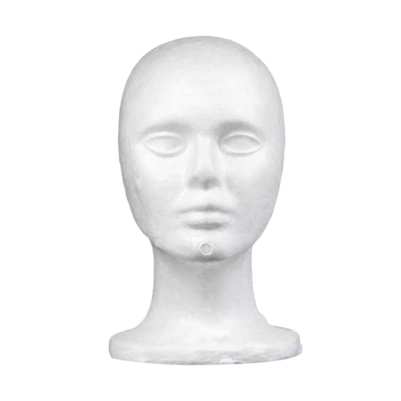 Foam Hea Mannequin Head Display Display Head Smooth Durable Manikin ...