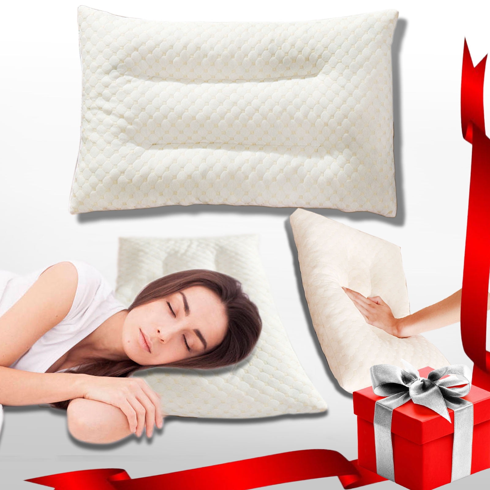 Foam Mote Neck Pillow Core Shape Memory Foam Pillow Pillow Height Adjustment Ergonomic Pillow