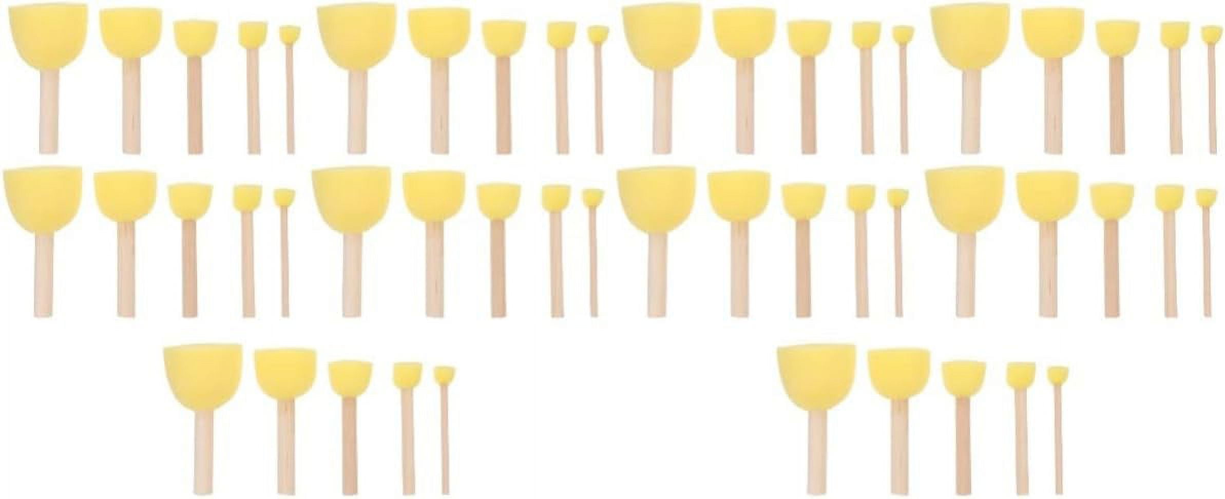 Foam Paint Brushes Foam Paint Brushes Round Sponges Brush Painting ...