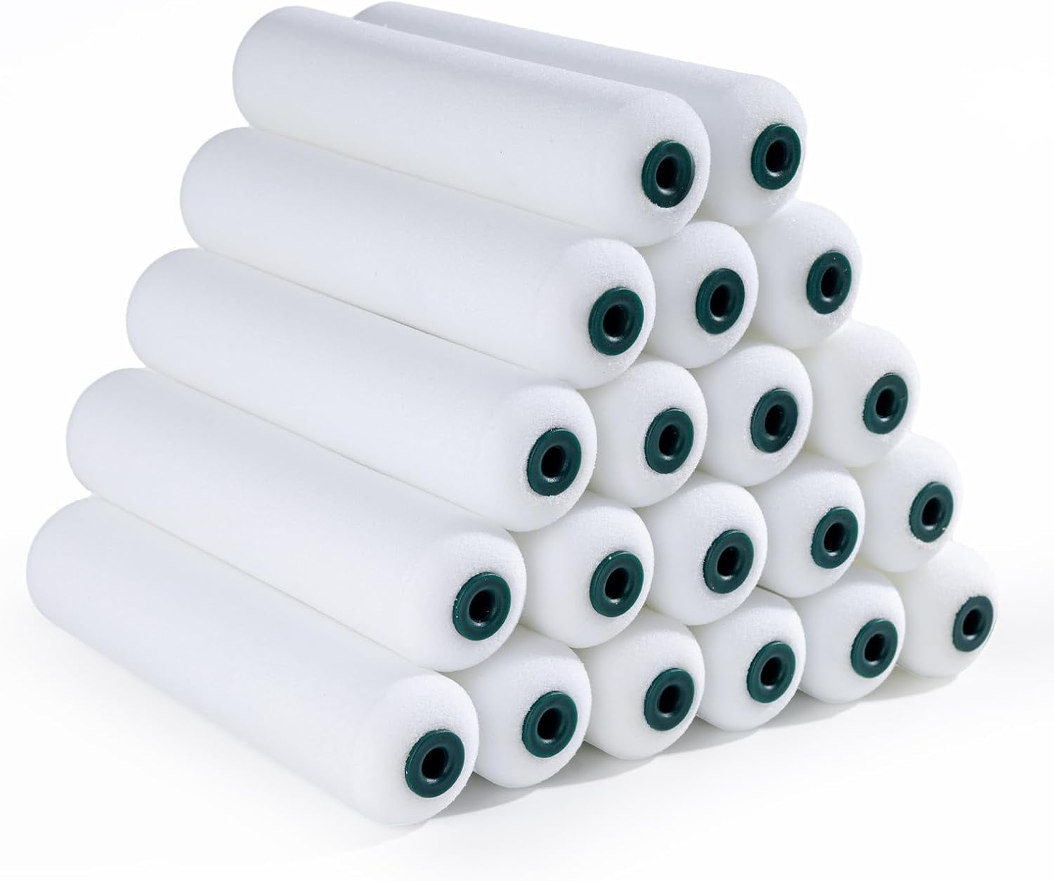 Foam Paint Roller, 20 Pack, 6 Inch Mini Paint Roller Covers, High ...