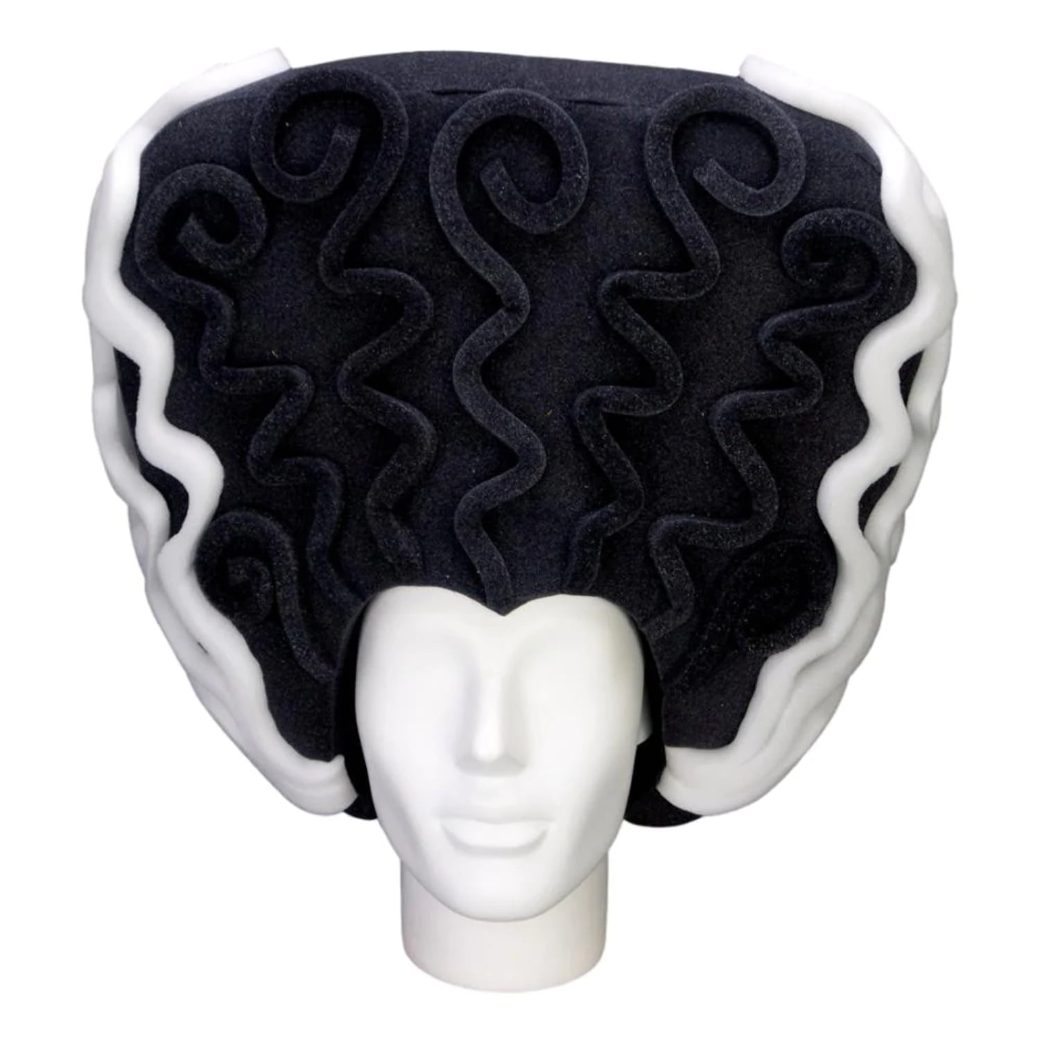 Foam Party Hats Bride of Frankenstein Wig - Horror Party Wig ...