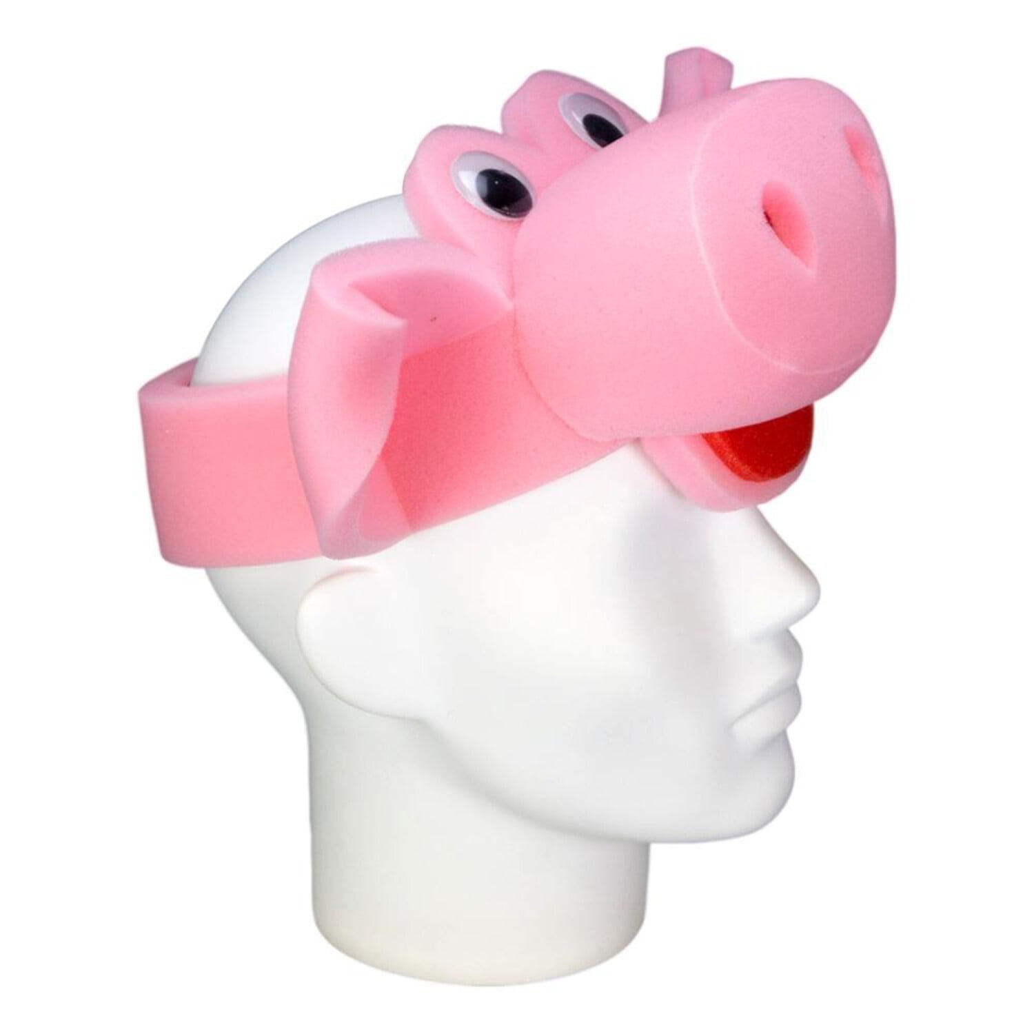 Foam Party Hats Pig Headband - Animal Headband - Farm Animal Headband ...