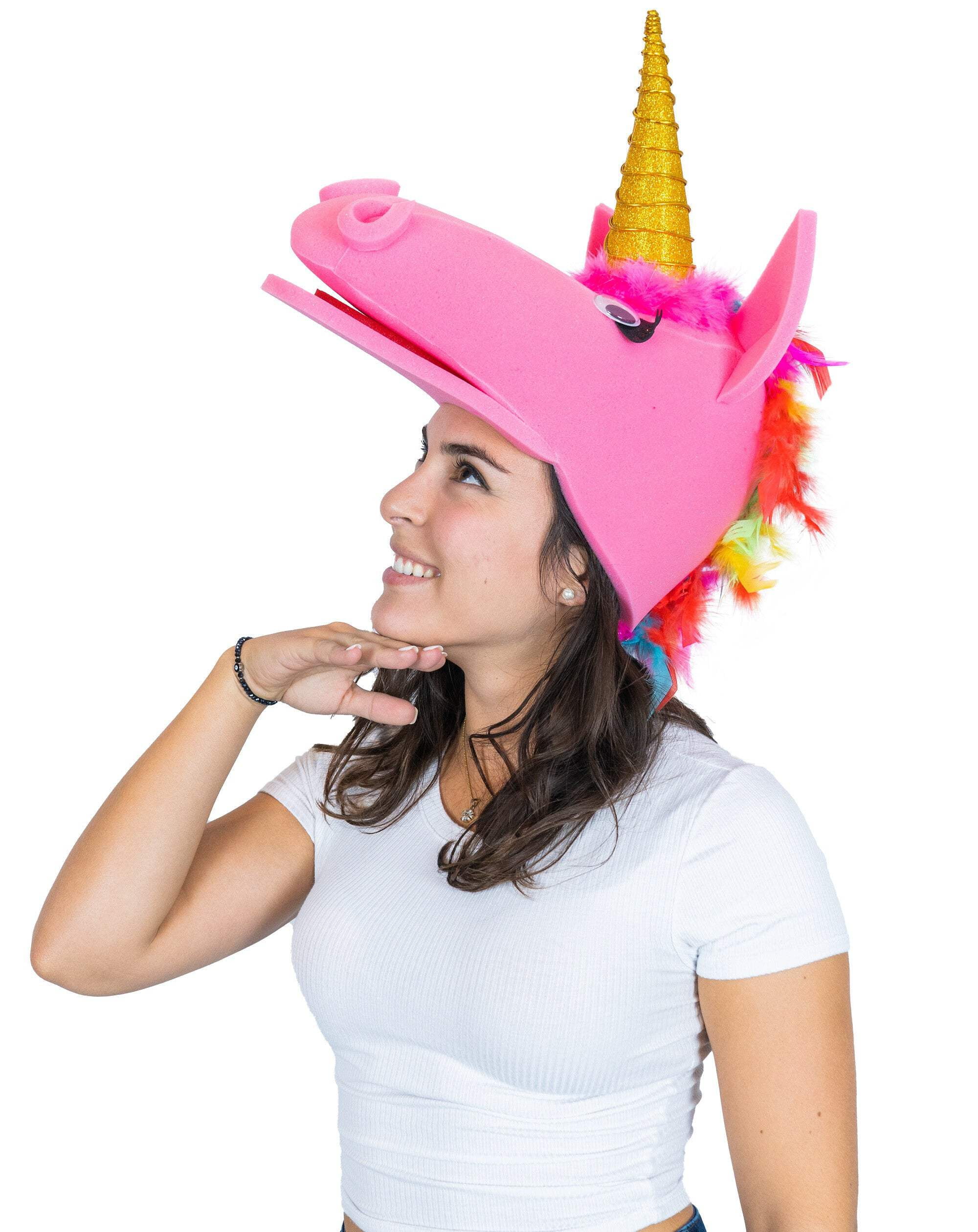 Foam Party Hats Unicorn Hat - Pride Hat - Crazy Party Hat - Unicorn ...