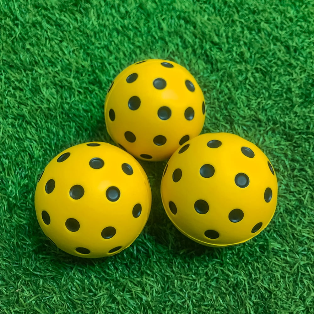 Foam Pickleball Balls, Silent Foam Balls for Tennis and Pickleball ...