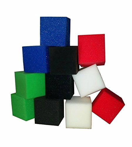Foam Pits Cubes/Blocks 108 pcs. (RED) 4"x4"x4" (1536) Flame Retardant ...