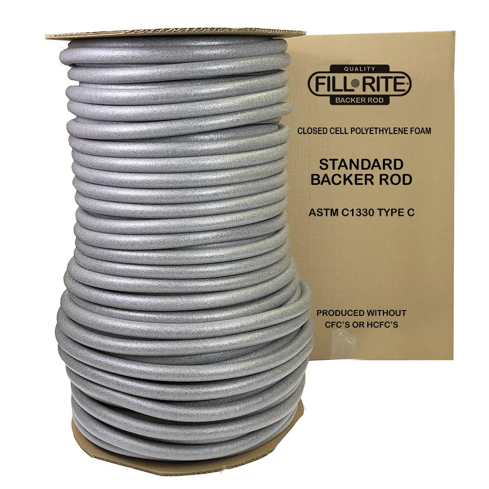 Foam Pre-Caulking Filler Rope Backer Rod Roll Bulk Sizes - Walmart.com