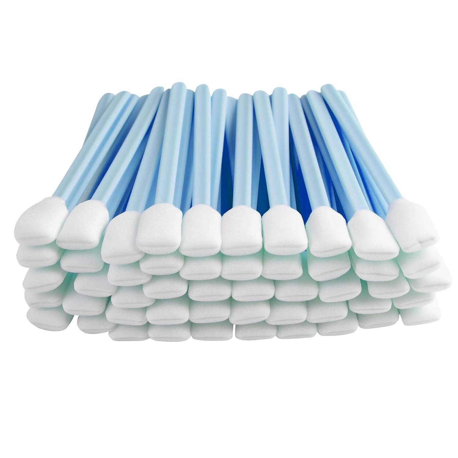 Foam Printer Cleaning Swabs Sticks - Square Lint-Free Foam Tip Swab for ...