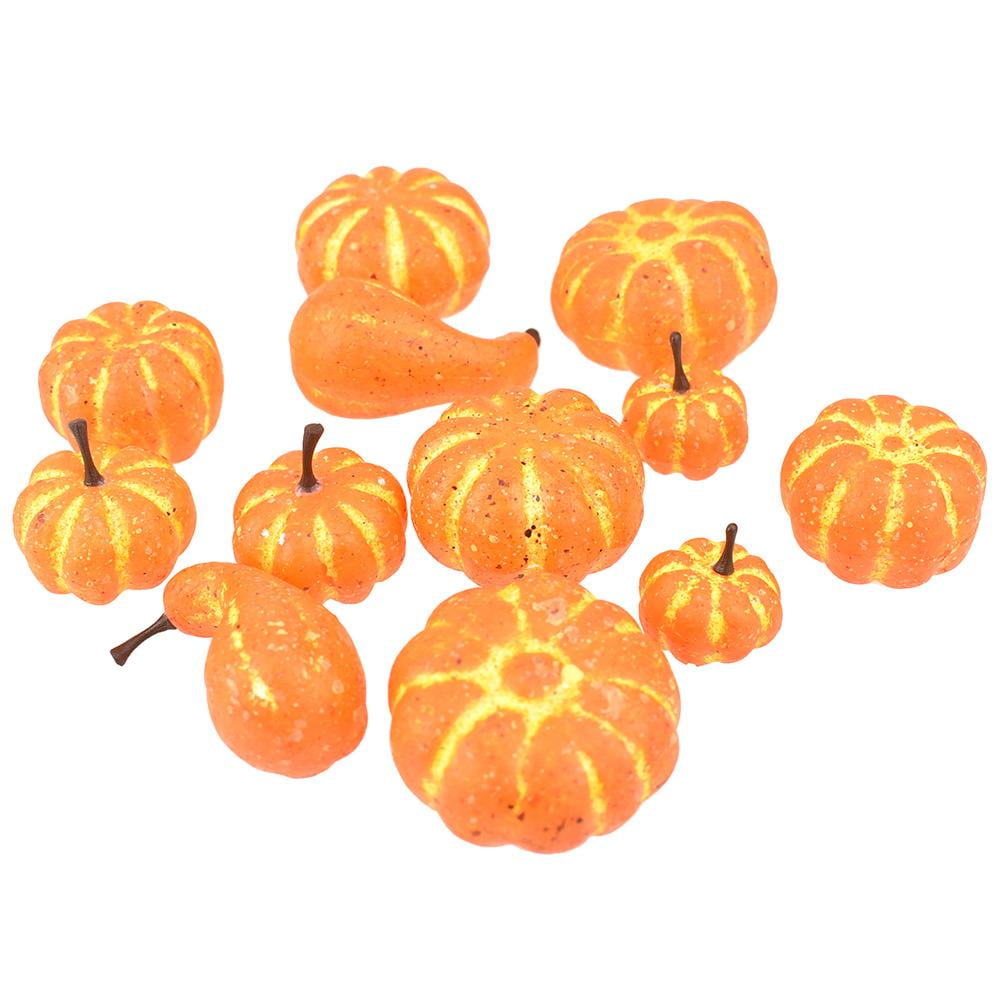 Foam Pumpkin and Squash Decorations, 12-Piece - Walmart.com