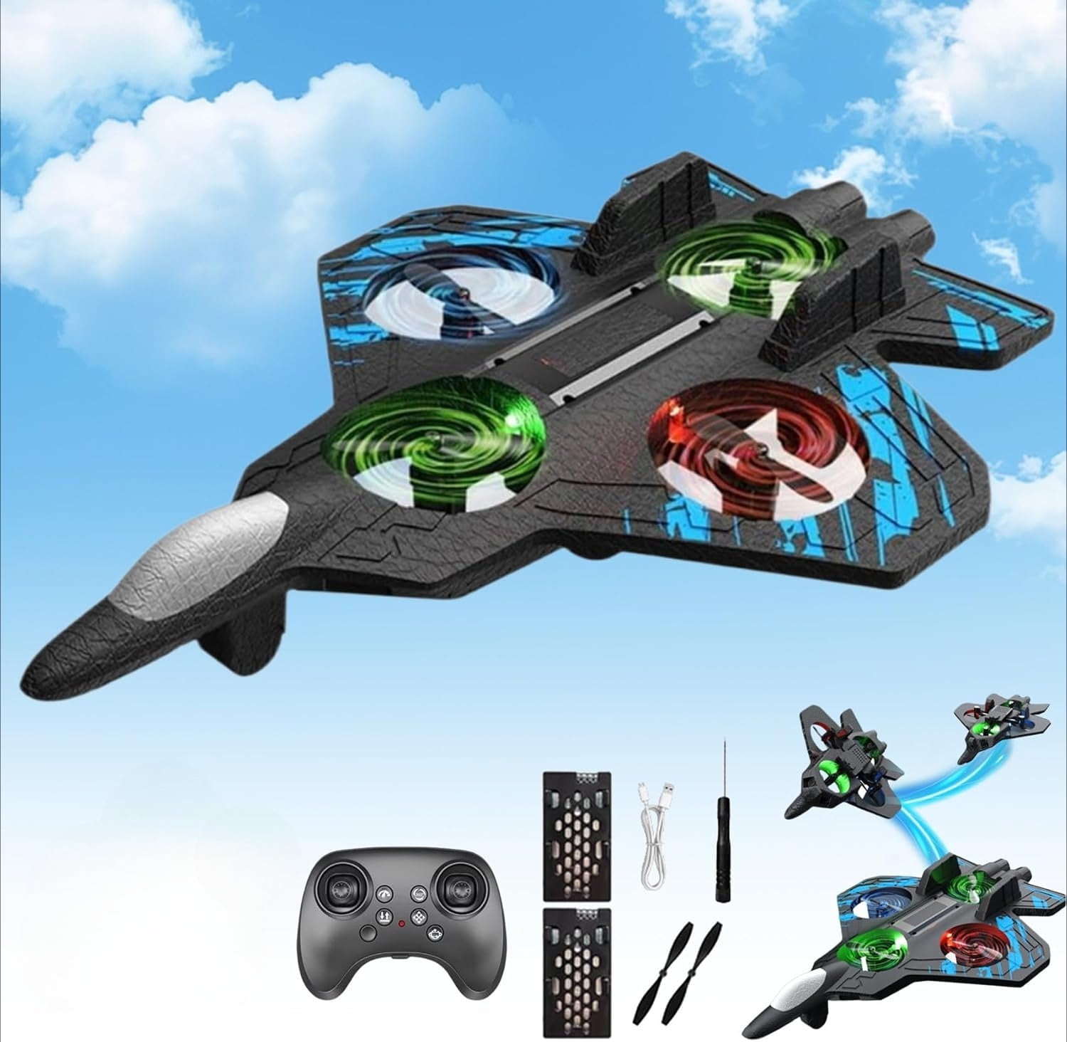 Foam Remote Control Airplanes, Remote Control Airplane with 360° Flips ...