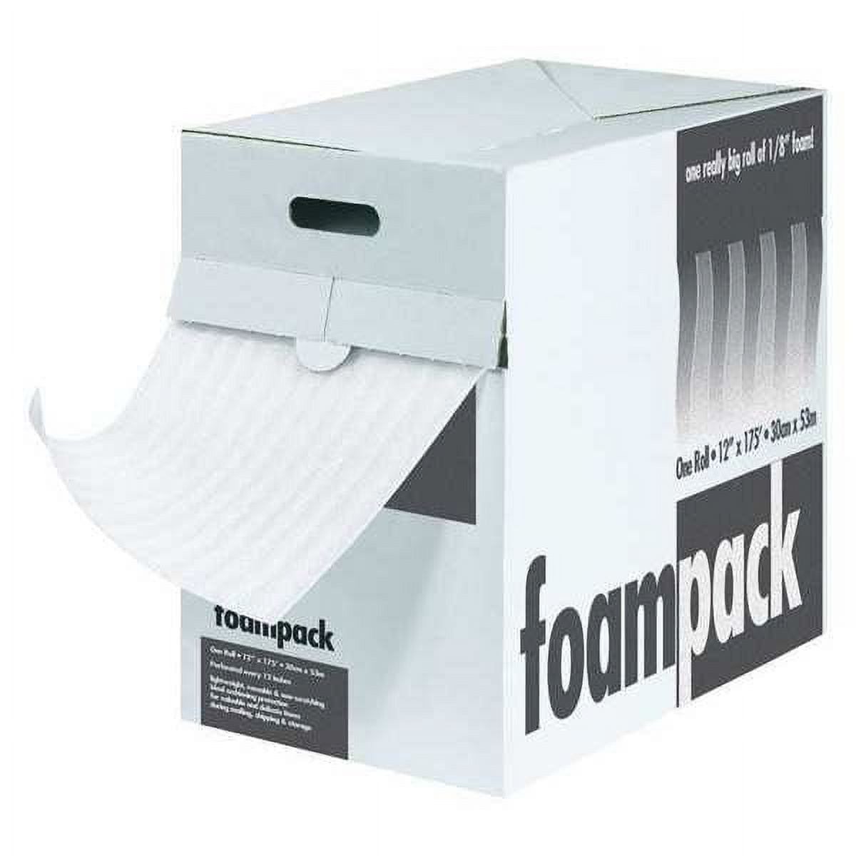 Foam Roll Dispenser Pack, 1/16" x 12" x 350', Perf At 12" - Walmart.com