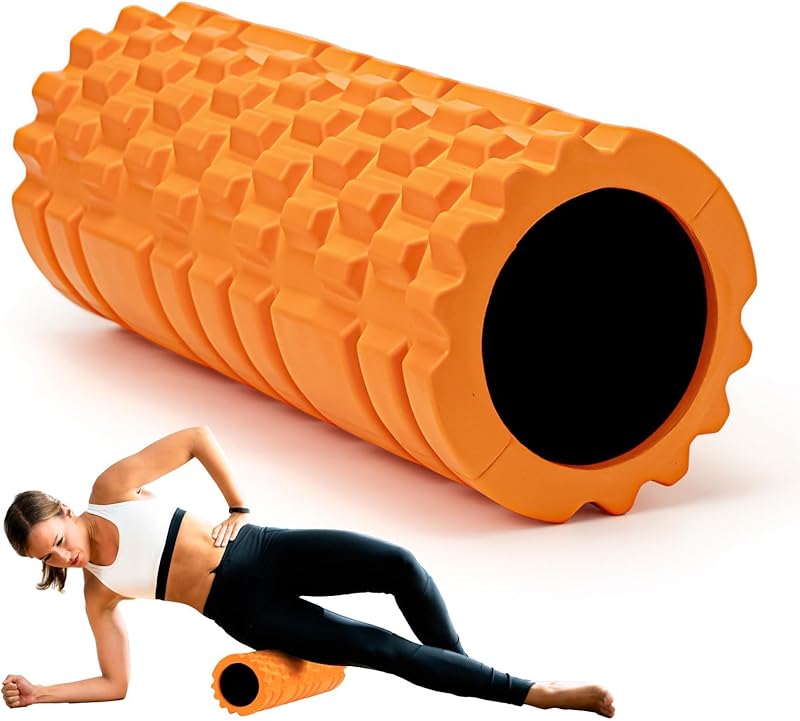Foam Roller High Density 13" Patented Exercise Roller for Deep Tissue ...