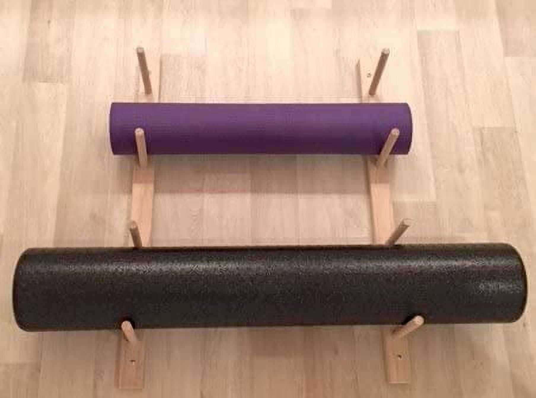 Foam Roller & Yoga Mat Storage Rack. Holds 4, 8, 12 etc. Modular (Sold ...