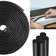 Foam Rubber Weather Seal Strip, 6.5mm(1/4") Diameter 15 Meters (50Ft ...
