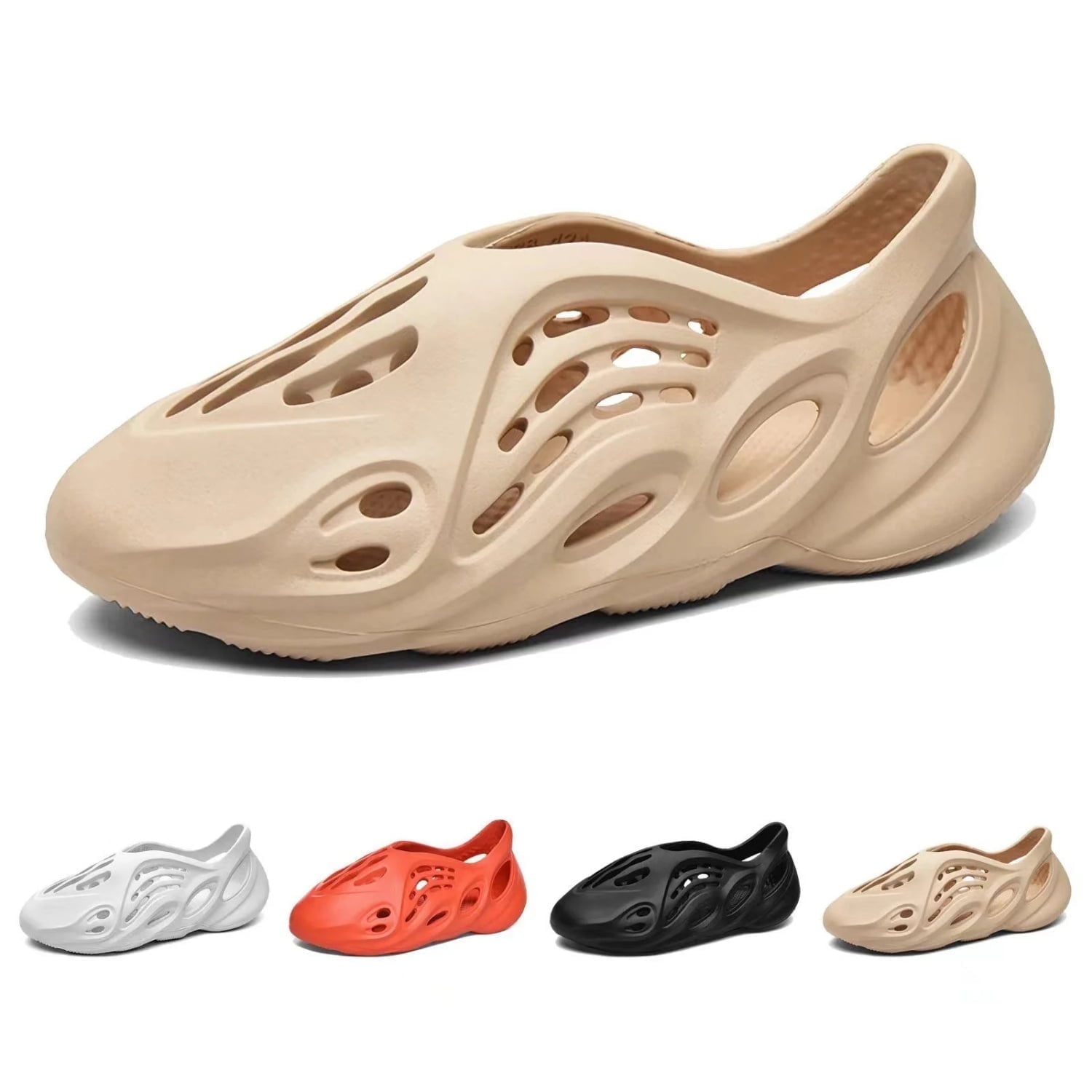 Foam Runner Shoes for Men & Women – Lightweight Slip-On Cloud Slides ...