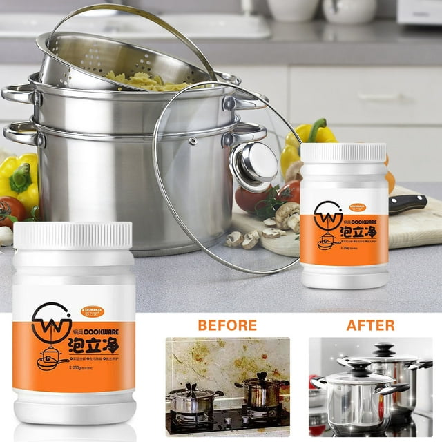 Foam Rust Remover Kitchen All-Purpose Cleaning Powder - Instant Cleaner ...