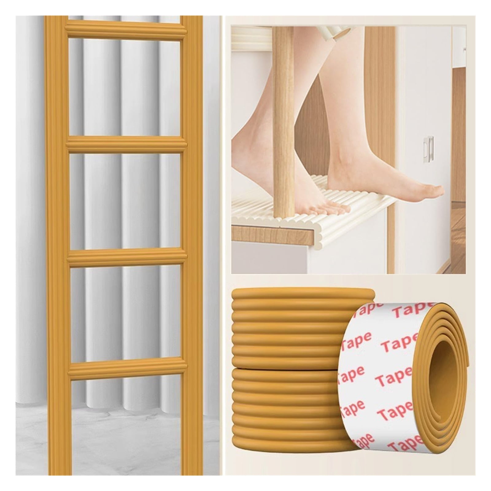 Foam Safety Strips Self-Adhesive Edge Corner Safety Protector Children ...