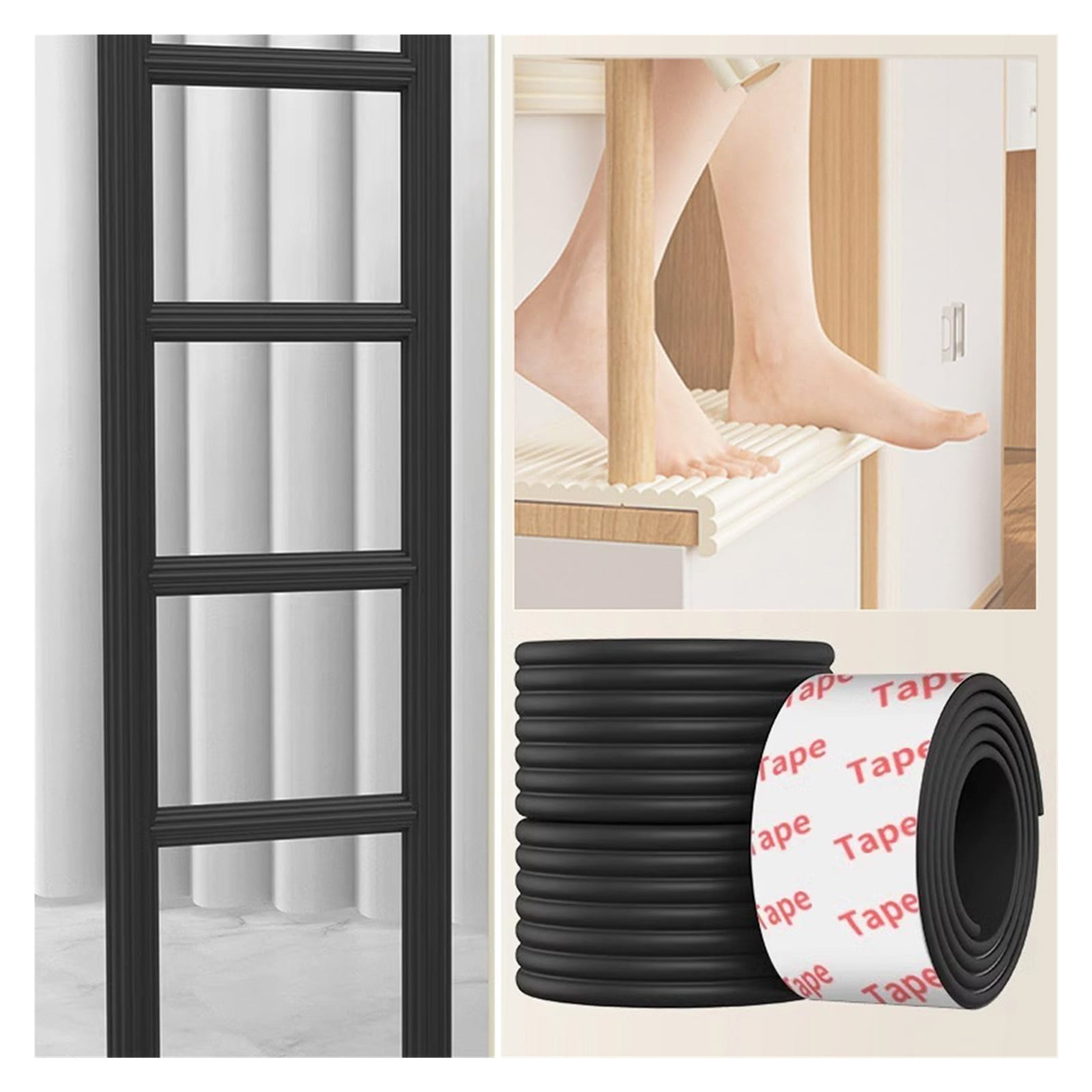 Foam Safety Strips Self-Adhesive Edge Corner Safety Protector Children ...