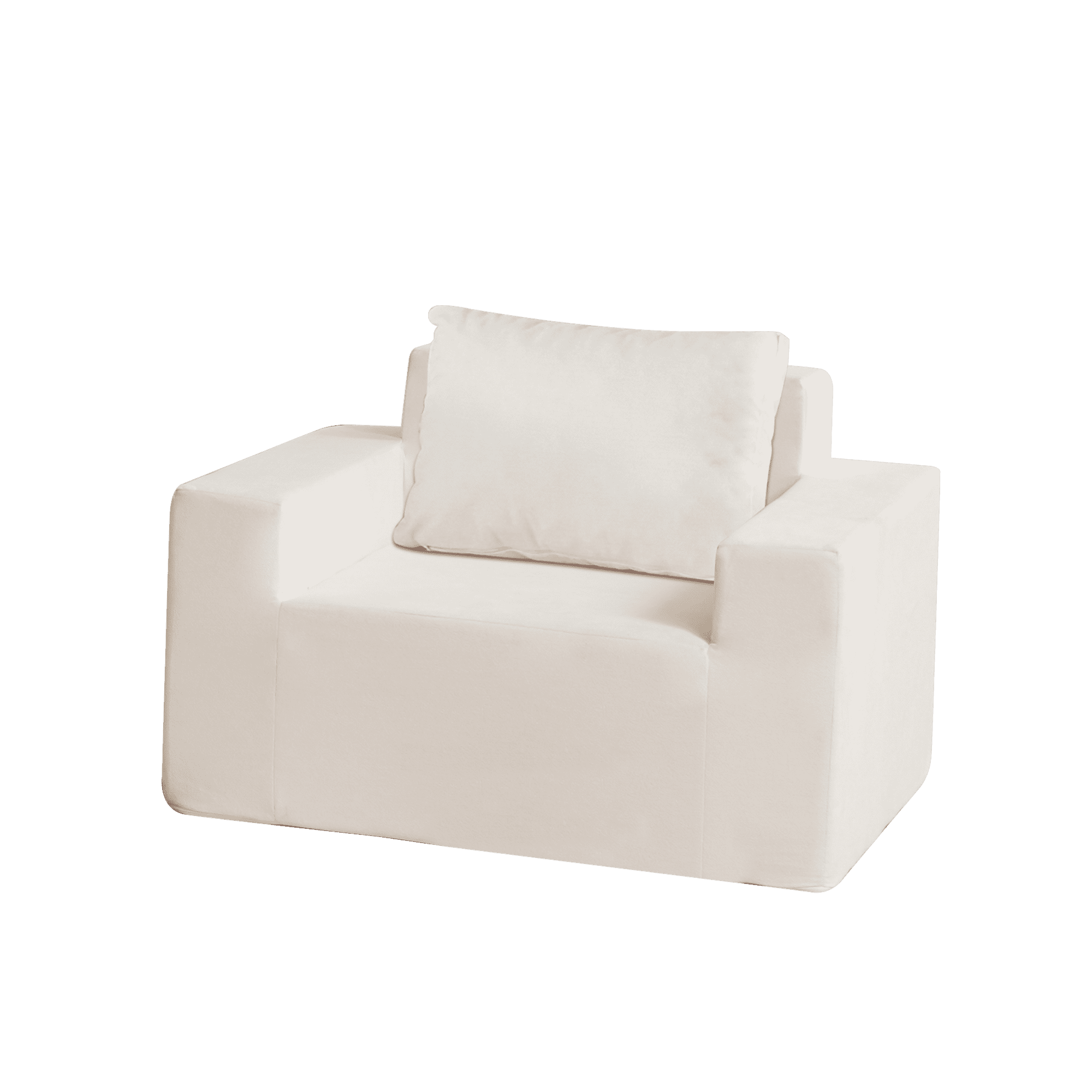 Foam Sofa Couch White Oak Large Single Foam Sofa Chair Bean Bag Chairs ...