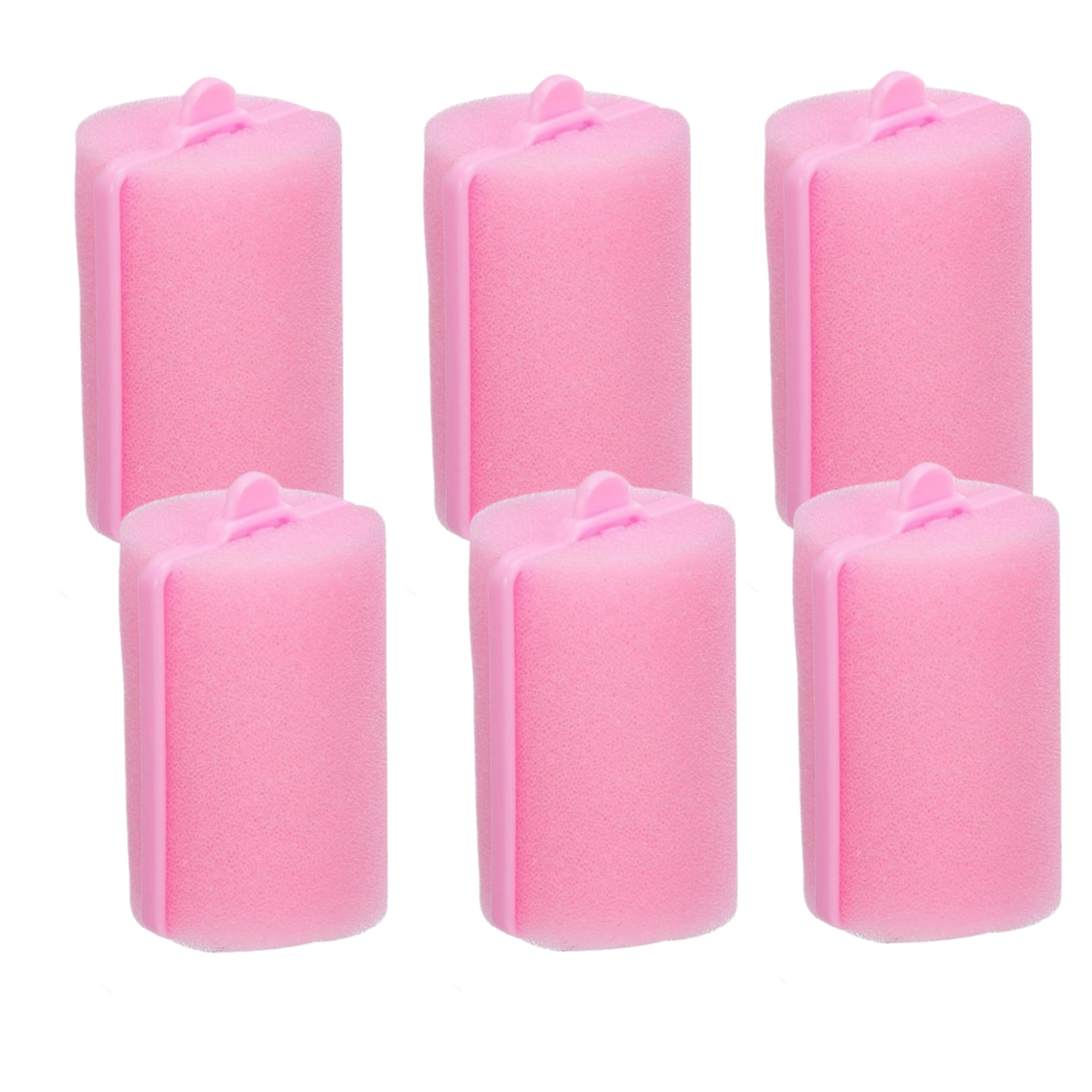 Foam Sponge Hair Rollers,1.57 Inch Hair Curlers to Sleep In,6 Pcs Soft ...