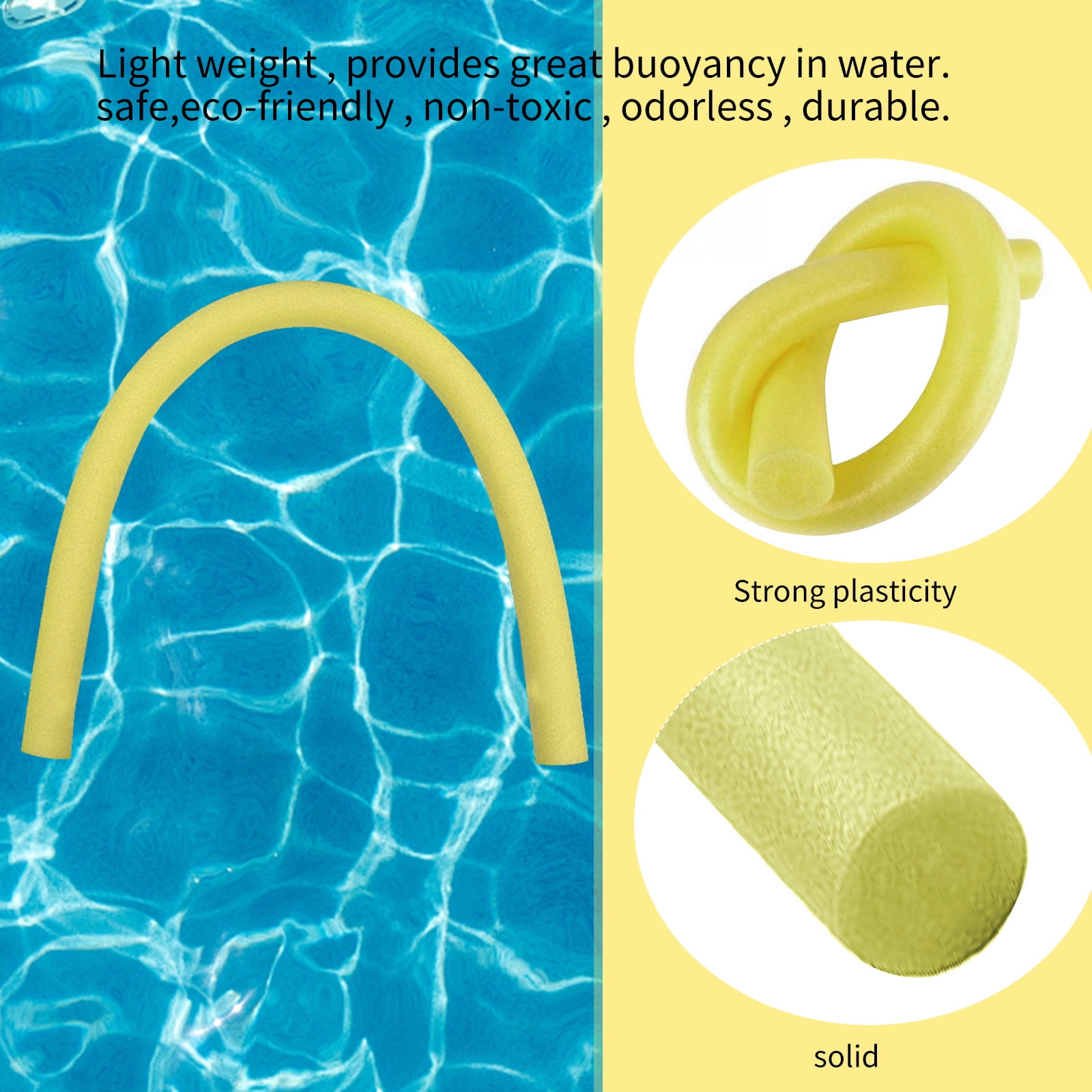 Foam Stick Multi Function Pool Water Floating Stick Swimming Noodles ...