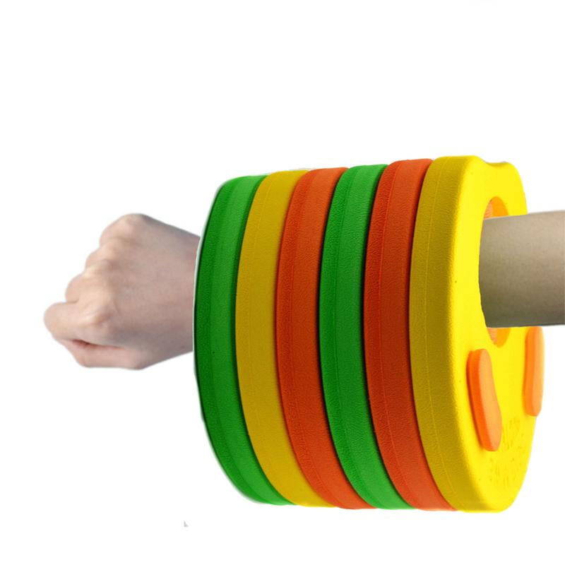 Foam Swim Discs 6pcs EVA Foam Arm Bands Swimming Pool Floats Swim Discs ...