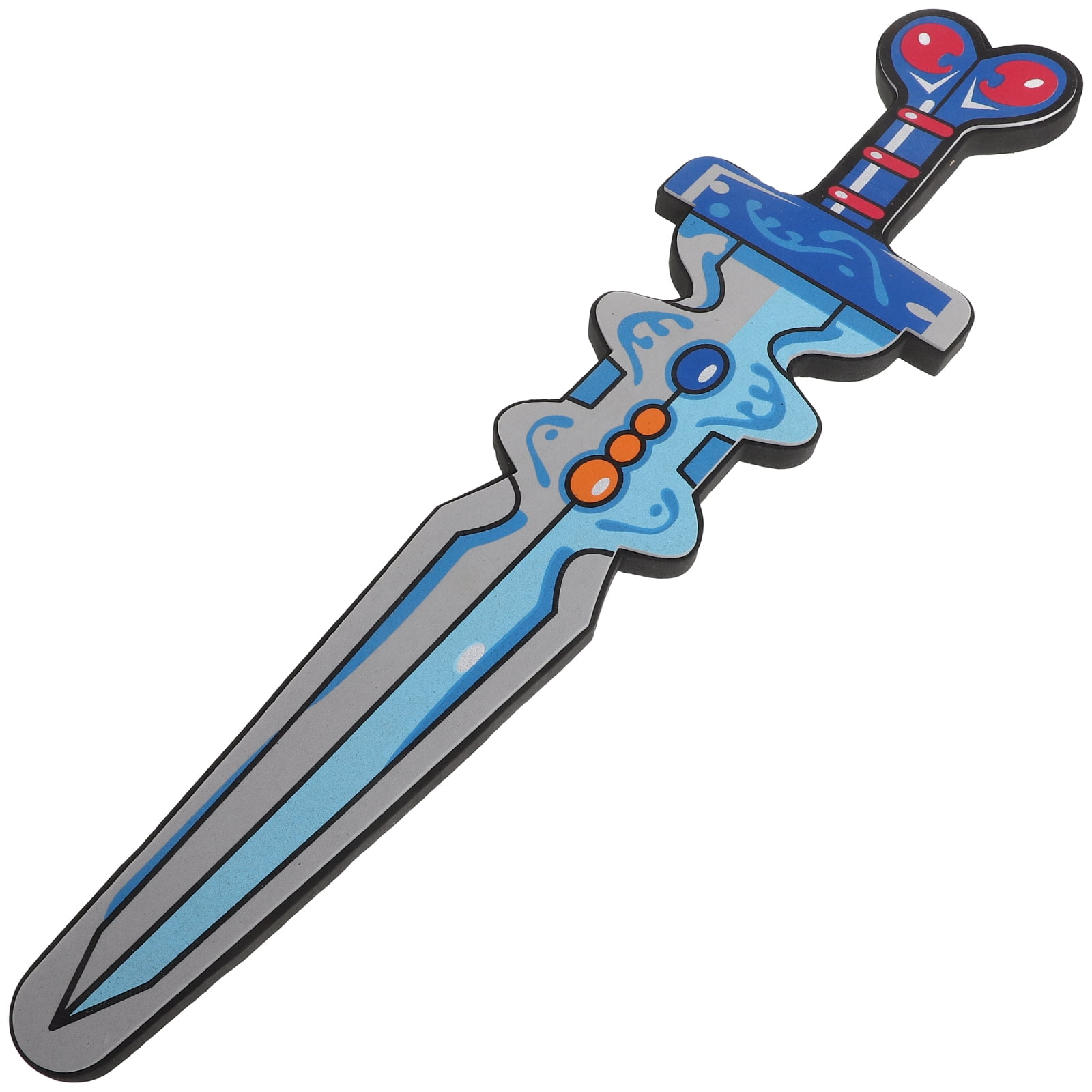 Foam Sword Foam Blade Fake Sword Kids Outdoor Play Toy Fencing Training ...