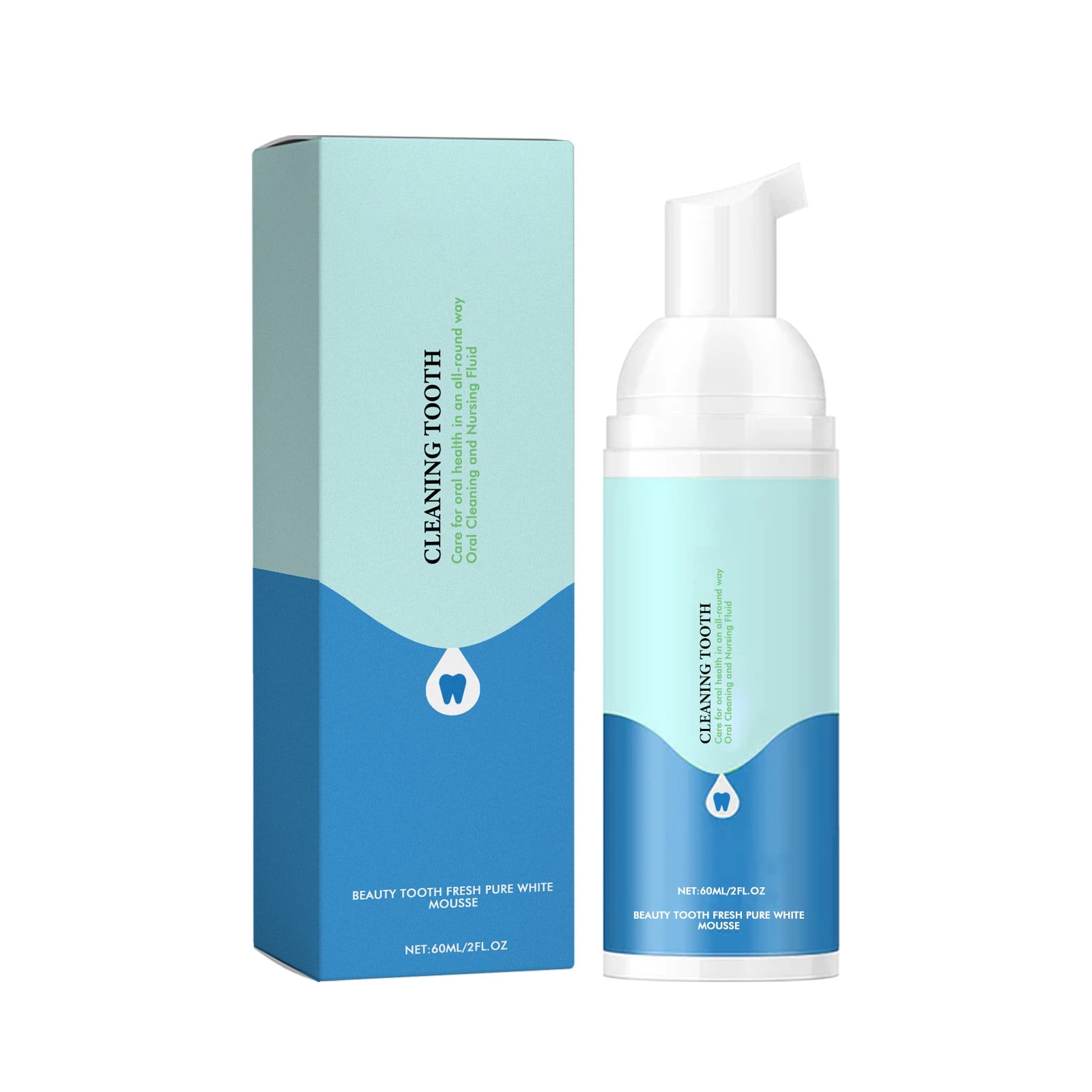 Foam Toothpaste,Stain Removal Toothpaste for Sensitive Teeth,Teeth ...