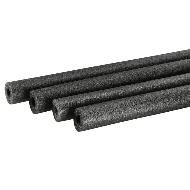 Uxcell Foam Tube Sponge Protective Sleeve Black Seal Sleeve ...