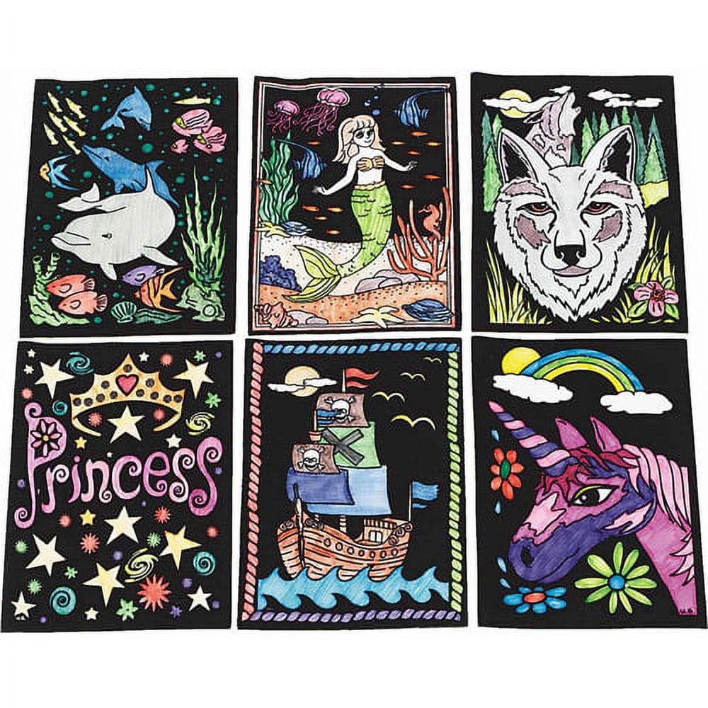 Foam Velvet Art Posters (pack Of 12) - Walmart.com