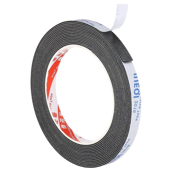 Foam Weather Stripping, 16.4ft Sealing Tape 10mm Wide 1mm Thick - Door ...