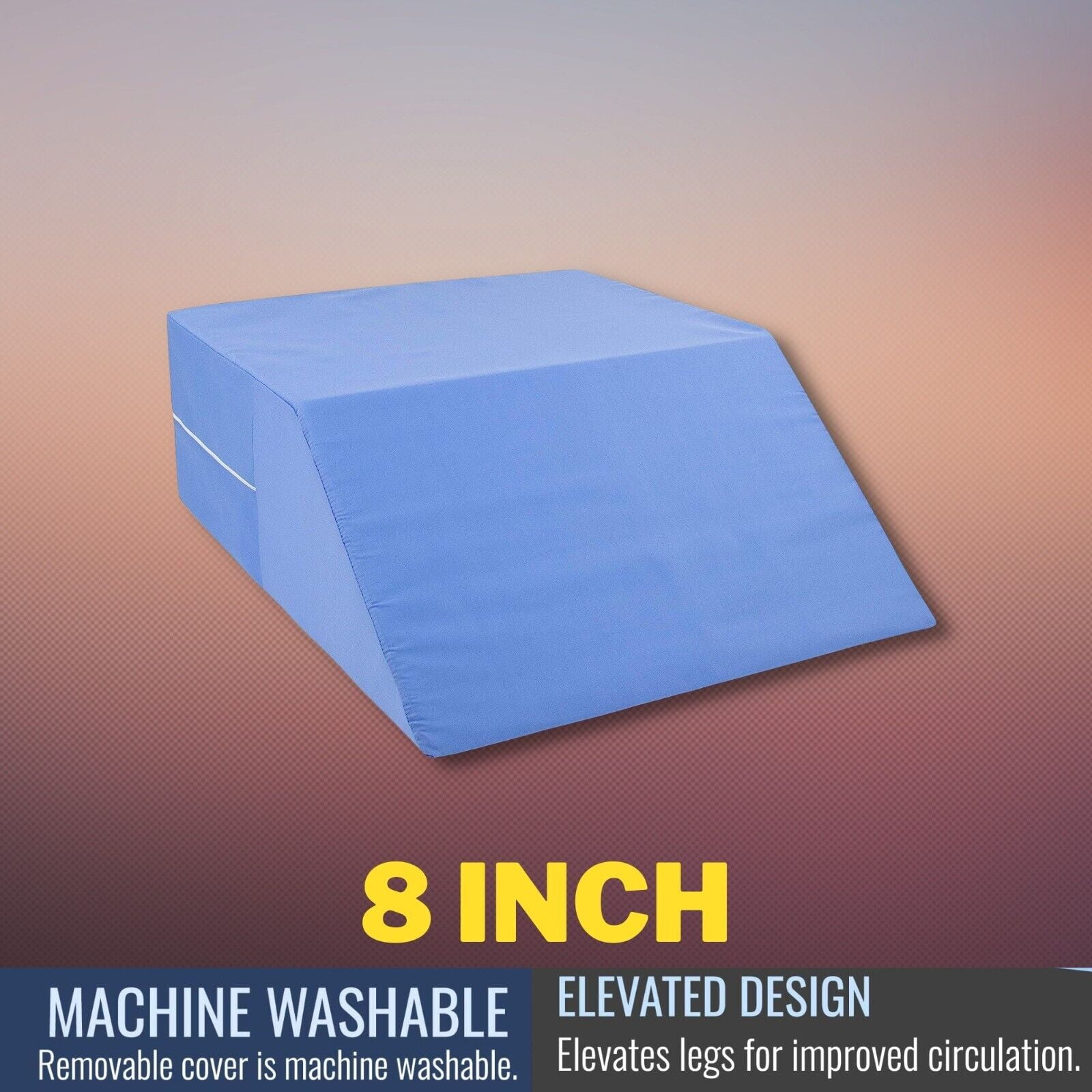 Foam Wedge Pillow, Leg Pillow, Bolster Pillow, Incline Pillow For Leg ...