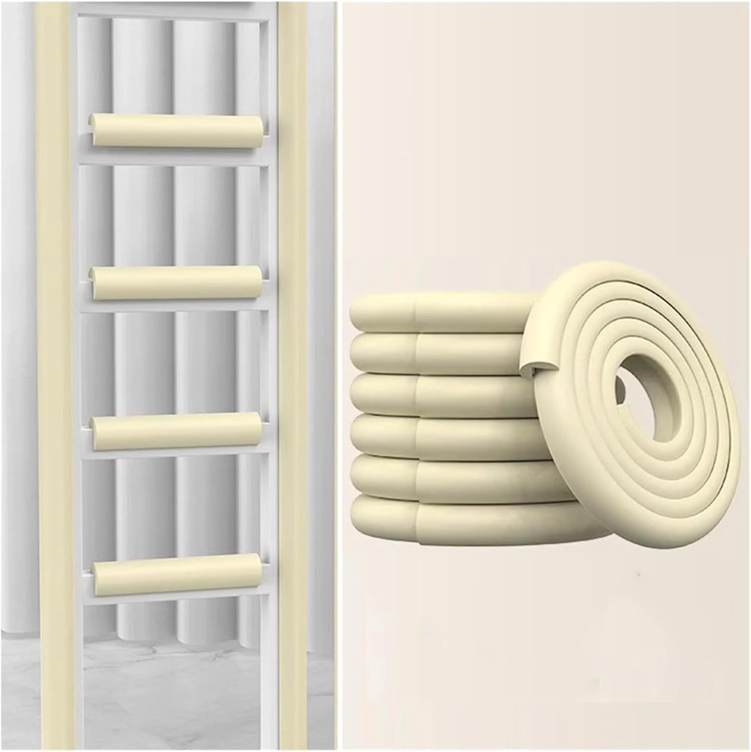 Foam protection edges L Shape Foam Collision Strips Edge Corner Guards ...