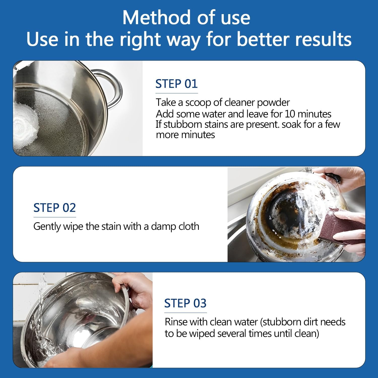 Foam rust remover kitchen all-purpose cleaning powder,Foam Rust Remover ...