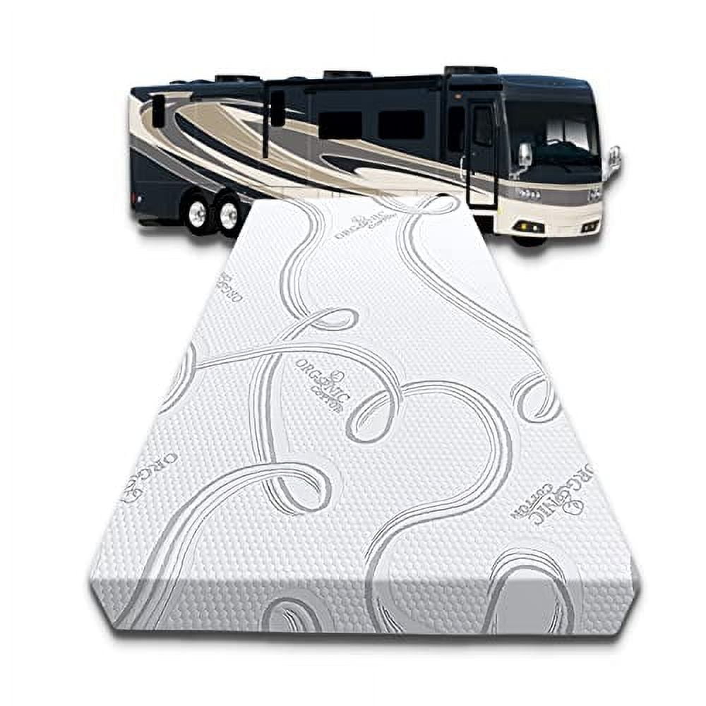 FoamRush 7-Inch Bunk (30" x 72") High Density Foam RV Mattress ...