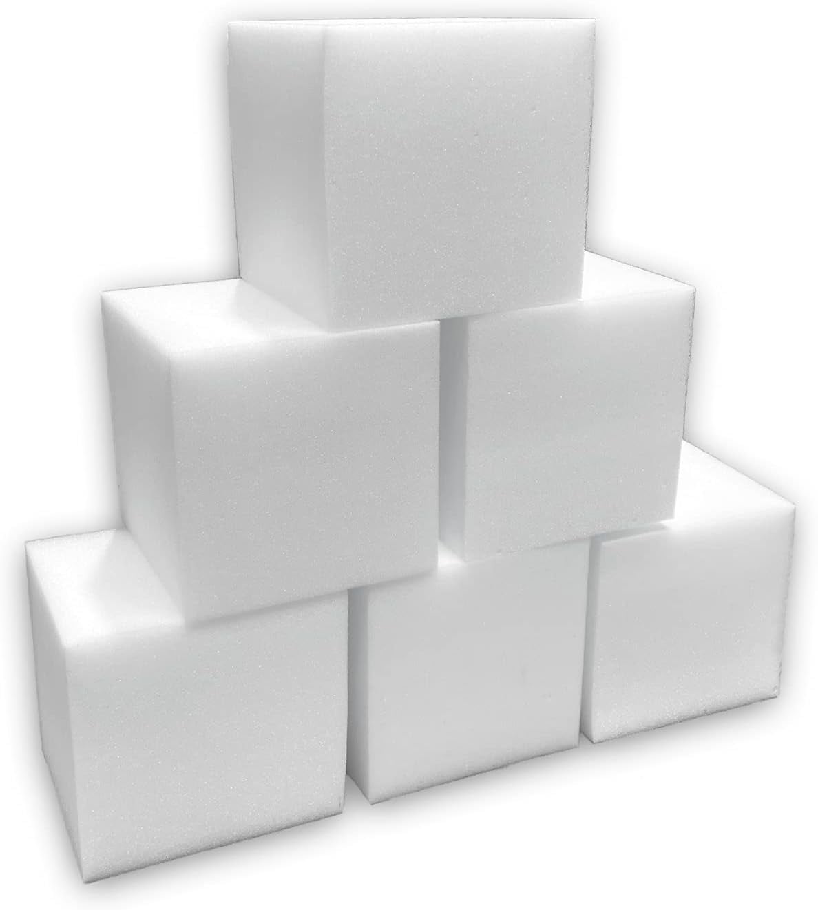 FoamRush Foam Pit Blocks/Cubes (White) 4"x4"x4" Pit Foam Blocks/Cubes ...